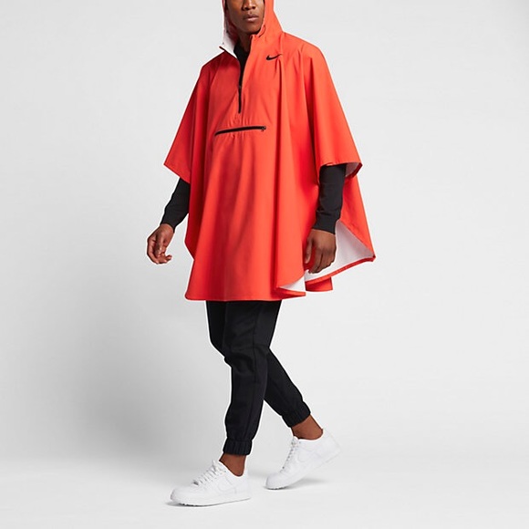 Nike | Jackets & Coats | Nike Shield Desert Mens Golf Poncho New | Poshmark